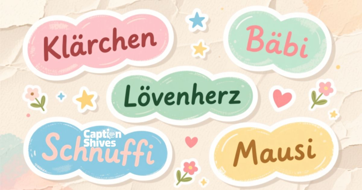 600+ German Nicknames That Are Too Cute, Romantic, And Funny To Miss ...